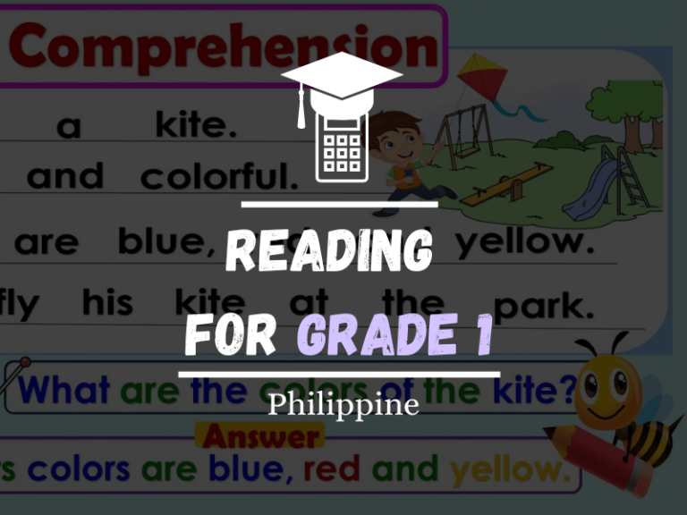 [All List] Reading for Grade 1 (Images + PDF) | GWAC